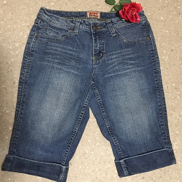 NOBO | Shorts | Vtg Nobo No Boundaries Jean Denim Bermudas Long Shorts ...